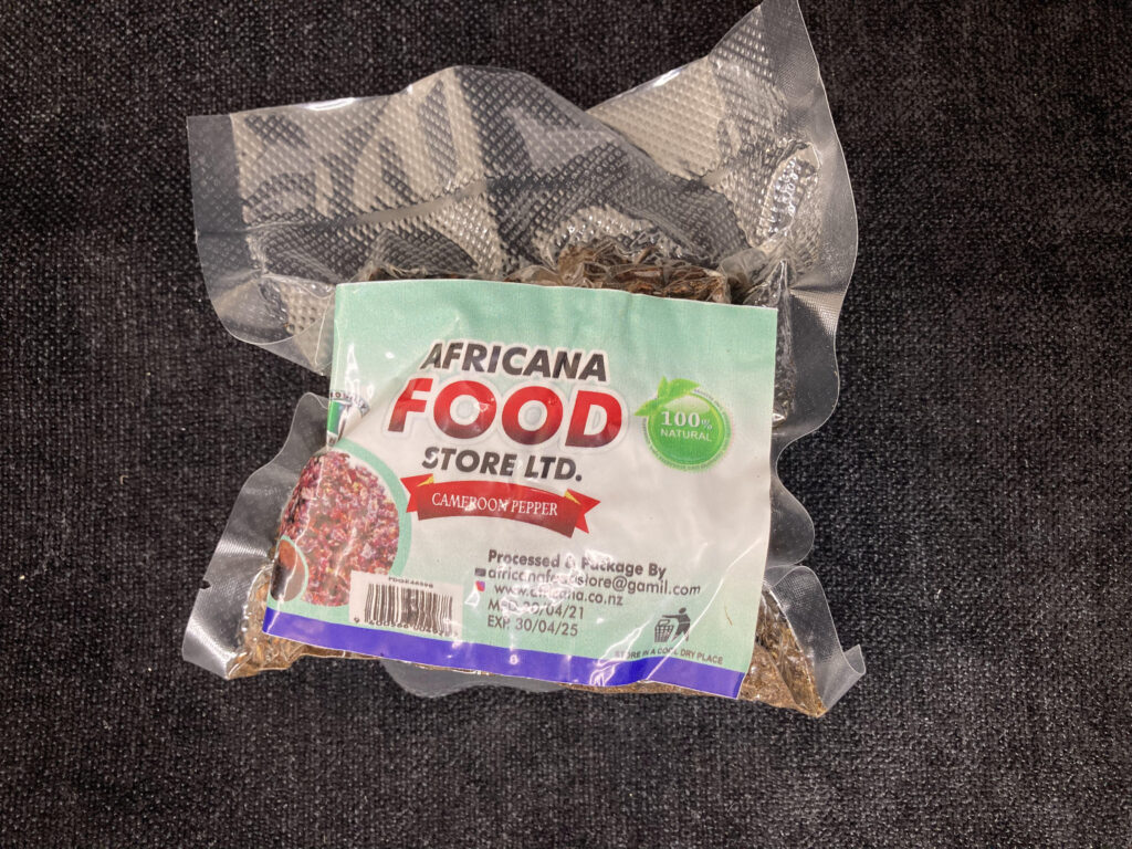 AFSL: Cameroon Pepper 140g - Africana Food