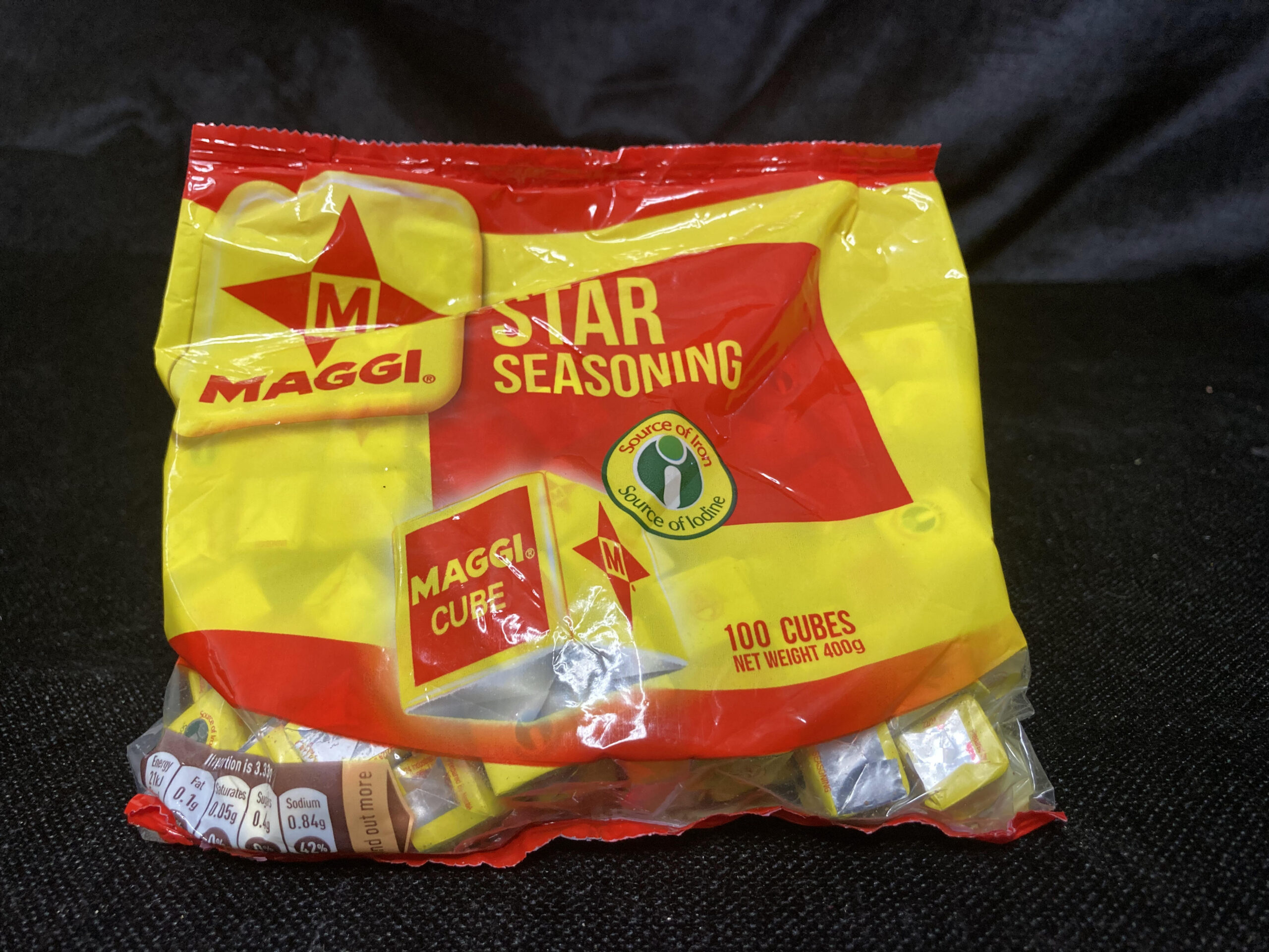 Maggi Star Seasoning 100 Cubes; 400g - Africana Food